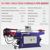 China SB-38NC Hydraulic Single-head Pipe Bending Machine, Automatic Storage Elbow  Plc Control the Pedal Switch Has an Emergency Stop for sale