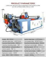 China Cedar Made Sb-75cnc-2a-1s Heat Exchanger Pipe Bending Machines  For Car for sale