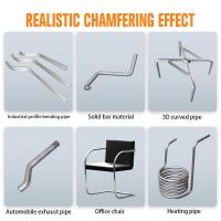 China Bending Machine For Wheelbarrow Big Industrial Manual Roller Machine Automatic 20x10 Pipe for sale