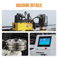 China Electric CNC Pipe Bending For Hydraulic Iron Heavy Pipes 3D Chair 2 Head Machine for sale