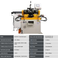 China Automatic Double Head Chamfering Machine For Round Pipe And Round Bar for sale