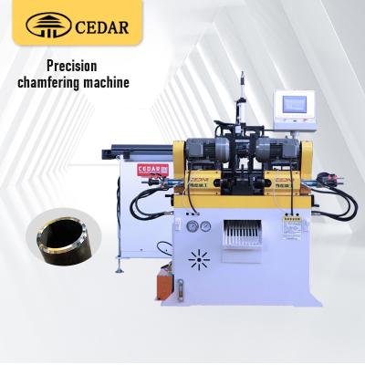 China CEDAR XS-60Y-II Double Chamfering Machine Automatic Feeding High Precision for sale