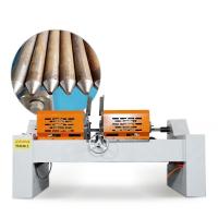 China XS-50AC Pneumatic Double Head Round Bar Pipe Chamfering Machine for sale
