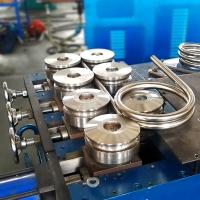 China Round Wind Pipe 7 Rollers Angle Rolling Bender Profile Bending Making Machine for sale