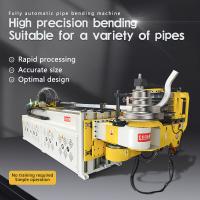 China PLC Controlled Water Cooled Pipe End Forming Machine with 45# Steel Construction for Fitness Equipment for sale