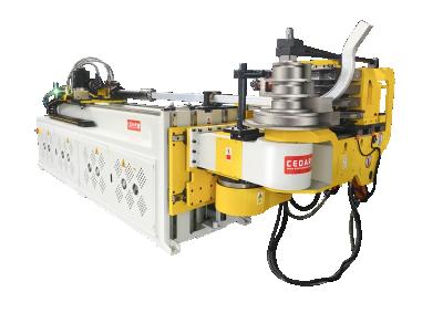 China PLC Controlled Water Cooled Pipe End Forming Machine with 45# Steel Construction for Fitness Equipment for sale