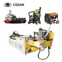 China PLC Controlled Water Cooled Pipe End Forming Machine with 45# Steel Construction for Fitness Equipment for sale