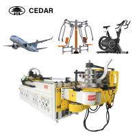 China PLC Controlled Water Cooled Pipe End Forming Machine with 45# Steel Construction for Fitness Equipment for sale