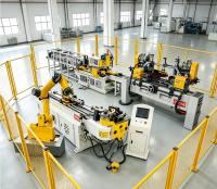 China Pipe End Cutting Chamfering Bending Forming Automatic Production Line for sale