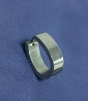 China ISO9001 PVD Surface Silver Jewelry Components Clip Ons Earring Tolerance 0.03mm for sale