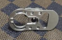 China Tolerance 0.05mm Powdered Metal Parts Anodized Surface Silver Plating Gear for sale