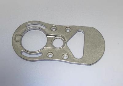 China Tolerance 0.05mm Powdered Metal Parts Anodized Surface Silver Plating Gear for sale