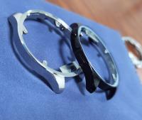China Black Titanium MIM Metal Injection Molding Housing For Watch Frame Silver for sale