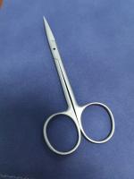 China Tumbled Finish Surgical Instrument Parts ISO13485 Stainless Steel Scissors for sale