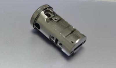 China Tolerance 0.01mm Cylindrical Door Lock Parts , ISO9001 Custom Injection Molded Parts for sale