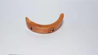 China Tumbled Finish Gold Jewelry Components , Reach Passivation Silver Jewelry Parts for sale