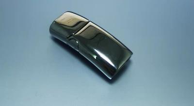 China SS 304 316L Watch Assembly Parts Glossy Finish Buckle Clasp Silver Color for sale