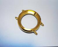 China Gold Plated Watch Mechanical Parts , Stainless Steel Titanium Injection Molding for sale