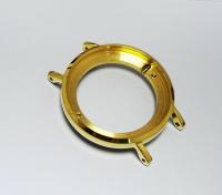 China Gold Plated Watch Mechanical Parts , Stainless Steel Titanium Injection Molding for sale