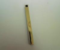 China Stainless Steel Silver Jewelry Components Pendant Grounding PVD Coating for sale