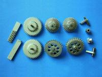 China Copper Mini Metal Precision Micro Gears Tolerance 0.03mm 3D Drawing for sale