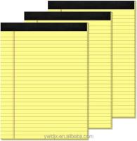 China Horizontal Line Inside Pages Legal Pads for Business Correspondence for sale