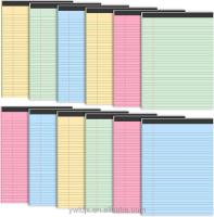 China Horizontal Line Inside Pages Legal Pads for Business Correspondence for sale
