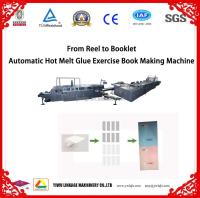 China 24 Hour LD-GNB670 Z Type Fully Automatic Cold Glue Taped Notebook Making Machine for sale