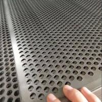 China ASTM AISI Stainless Steel Punching Plate 0.3mm SUS304L Cold Rolled Round Hole for sale