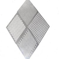 China SS304 ASTM AISI SS Steel Plate Stainless Punching Sheet 1500mm Round Hole for sale