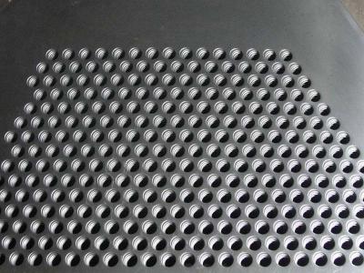 China Cold Rolled SS316L Stainless Steel Punching Plate Round Hole ASTM AISI for sale