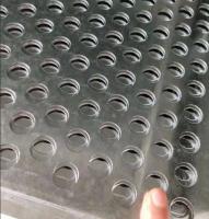 China SS321 Stainless Steel Punched Plate 2mm Cold Rolled Round Hole ASTM AISI for sale