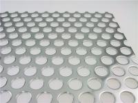China SS309S Perforated SS Steel Plate Round Hole Punched Sheet 10mm for sale