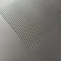 China AISI SS321 Stainless Steel Punched Plate Round Hole ASTM Perforated Sheet for sale