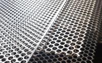 China AISI SS321 Stainless Steel Punched Plate Round Hole ASTM Perforated Sheet for sale
