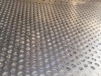 China SS301 Stainless Steel Perforated Plate Round Hole ASTM Punched AISI for sale