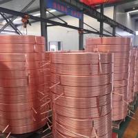 China 1 Inch Copper Pipe Coil For Air Conditioner Cu 99.99% High Pressure for sale