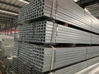 China Galvanized Square Rectangular Steel Tubes Hot Dip Hollow Section Greenhouse for sale