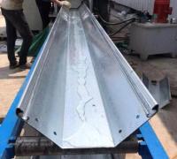 China Greenhouse Galvanized Steel Rain Gutter Connected Commercial 2.0mm for sale