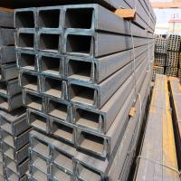 China Stainless Galvanized Steel C U Channel Profile S235 Q235 12m for sale