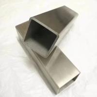 China 20 * 20 - 600 * 600mm Square Hollow Tube 304 Stainless Steel Profile Welded 12M for sale