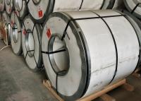 China AISI ASTM Cold Rolled Sheet Metal Stainless Steel Coils 500mm Brushed Surface for sale