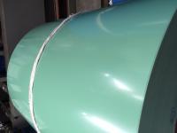 China 06TiL Color Coated Steel Profile Sheet DIN JIS 115MM Embossing Surface for sale