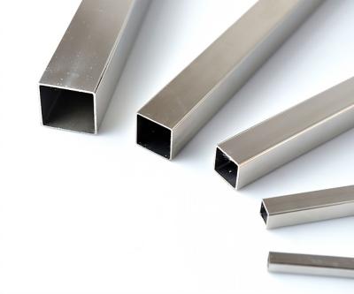 China SS316 Hollow Section Square Steel Pipe SS316L Cold Rolled Rectangular for sale