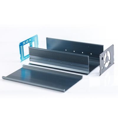 China Precision Bending Stamping Sheet Metal Parts with ±0.001mm Tolerance and Anodizing for Steel Aluminum Components for sale