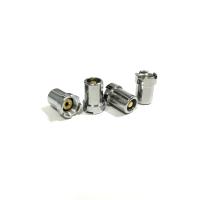 China OEM Cold Forging Parts Copper Stainless Steel Metal Components with +/-0.001mm Tolerance and ISO9001 Certification for sale