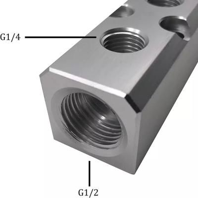 China Aluminum Anodizing CNC Mechanical Spare Parts for Communication Equipment with ±0.001mm Tolerance and 10M Monthly Capacity for sale