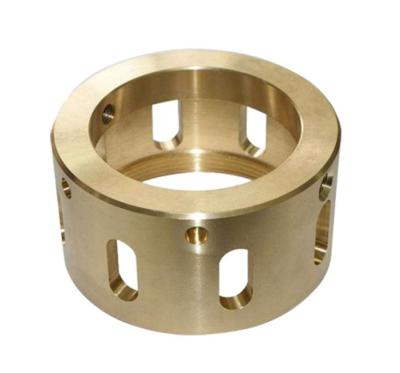 China Custom Brass Copper CNC Milling Service with ±0.001mm Tolerance and 10 Million Monthly Production Capacity for sale