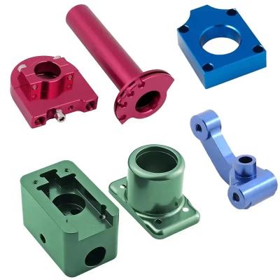 China CNC Custom Aluminum Motorcycle Parts with ±0.001mm Tolerance and Anodized Surface Treatment for sale