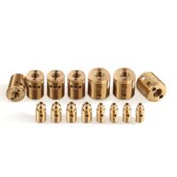 China Custom CNC Machining Brass Auto Parts for New Energy Vehicles with ±0.001mm Tolerance and ISO9001 Certification for sale